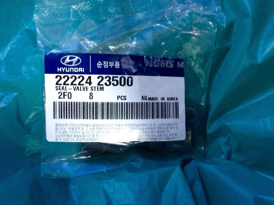 Ремонт двигателя — Hyundai Accent (1G), 1,3 л, 1996 года | визит на ...