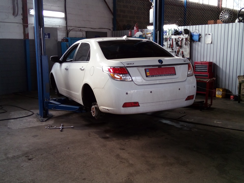 Как ни банально, но…переобулись на зиму. — Geely GC7, 1,5 л, 2014 года | шины | DRIVE2