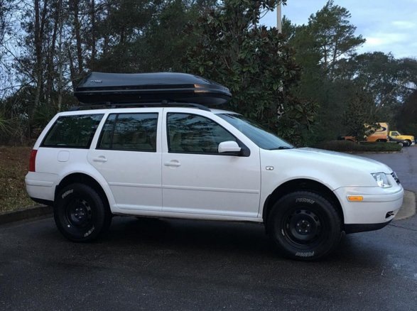 Fuck Stance! Do OFFROAD! — Volkswagen Jetta Wagon (Mk4), 1,8 л, 2001 ...