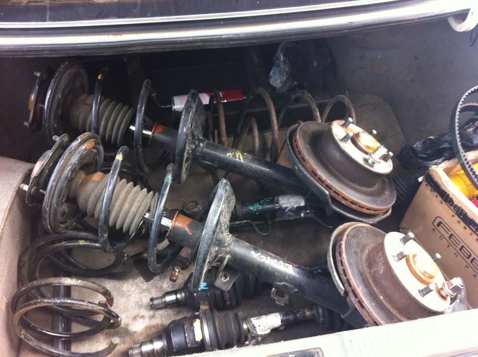 Передние пружины GT TWIN TURBO — Toyota Cresta (80), 2 л, 1991 года ...