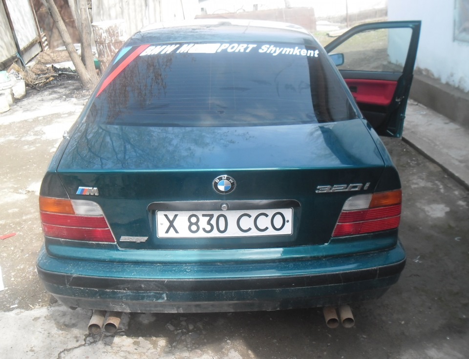 Тюнинг глушителя — BMW 3 series (E36), 2 л, 1992 года | тюнинг | DRIVE2