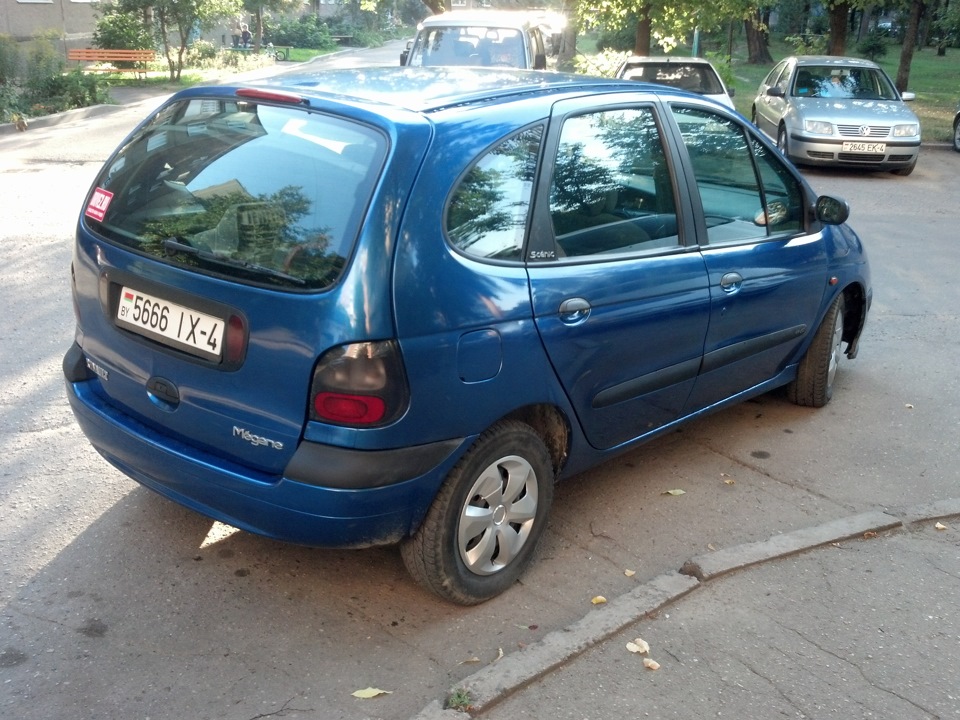 Запись №90 — Renault Megane Scenic, 1,9 л, 1998 года | фотография | DRIVE2