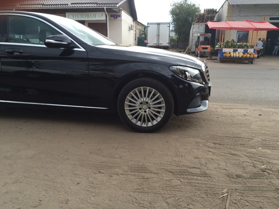 Запись от 15 сентября 14:58 — Mercedes-Benz C-class (W205), 1,6 л., 2014 года | мойка | DRIVE2