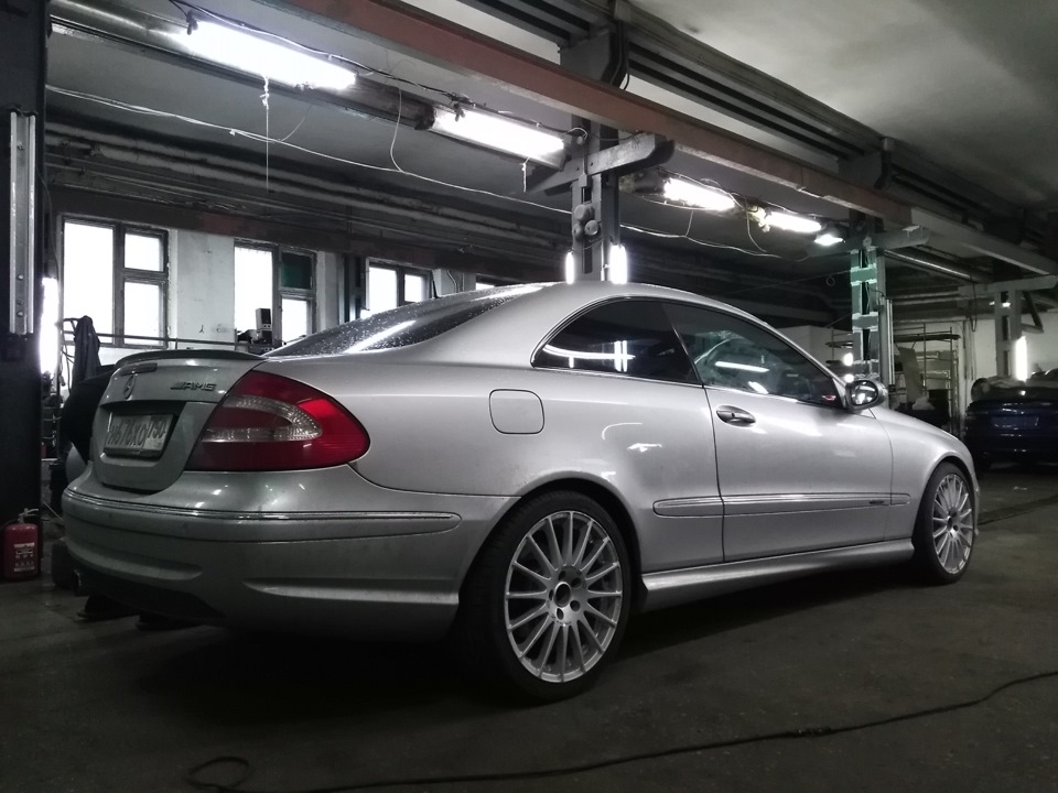 OZ Superturizmo GT-EVO — Mercedes-Benz CLK (W209), 3,2 л, 2002 года ...