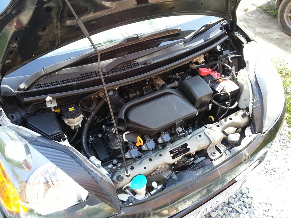 Мойка ДВС и полировка фар — Honda Life (JB5, JB6, JB7, JB8), 0,7 л ...