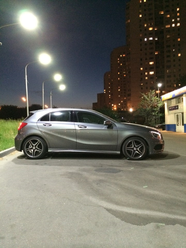 Смена колёс с r18 на r19 — Mercedes-Benz A-Class (W176), 1,6 л, 2014 ...