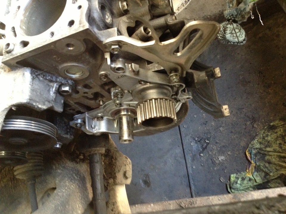 Двигатель Часть2 — Toyota Corolla (100), 1,5 л, 1992 года | своими ...