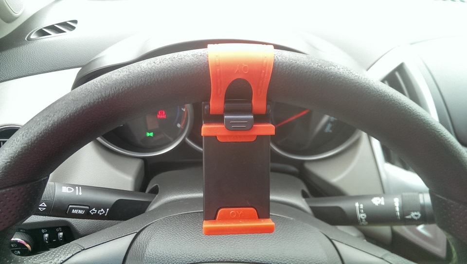 Крепеж телефона на руль — Chevrolet Cruze (1G), 1,6 л, 2013 года ...