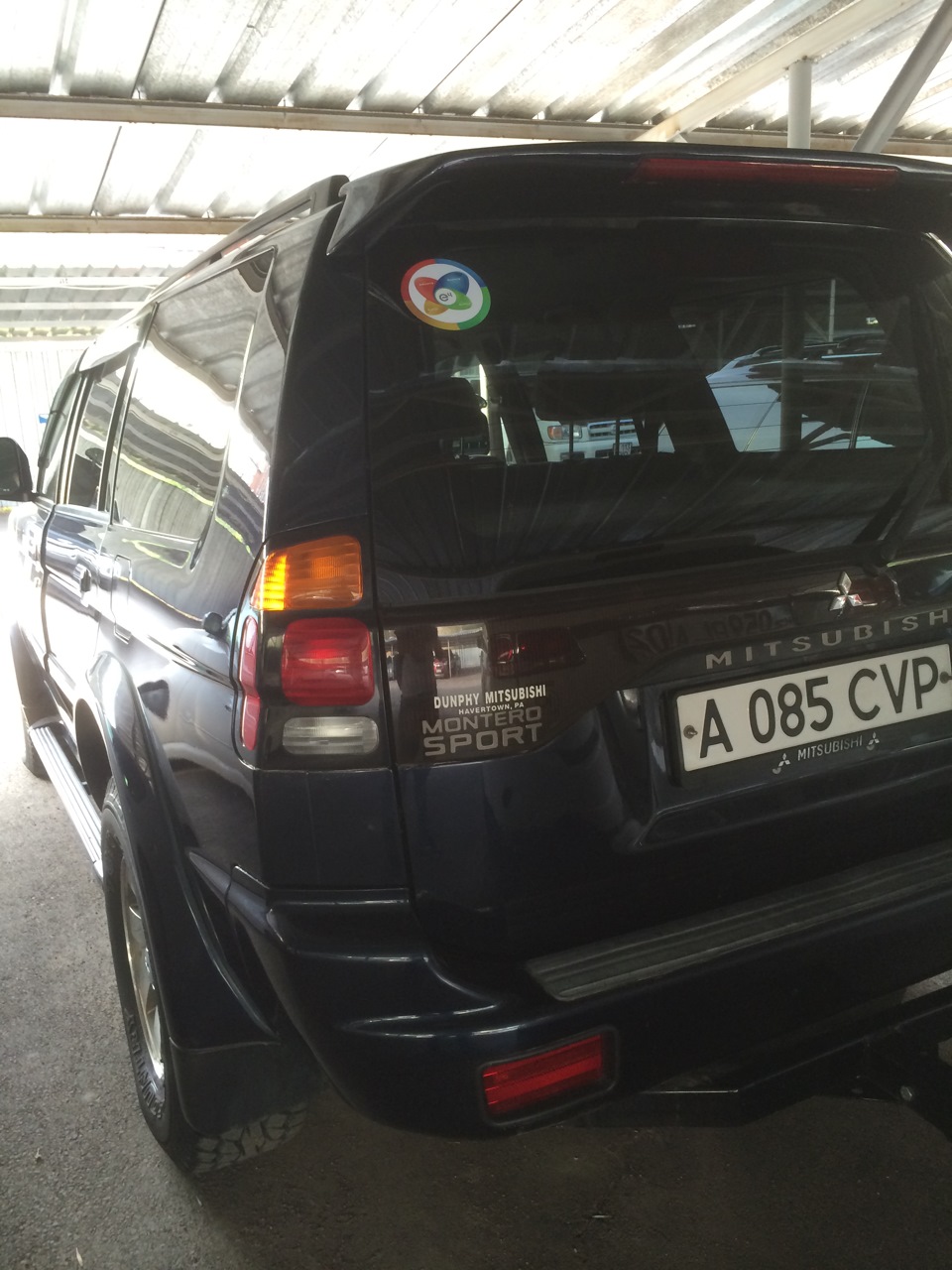 Мойка автомобиля после соревнований — Mitsubishi Montero Sport (1G), 3 ...