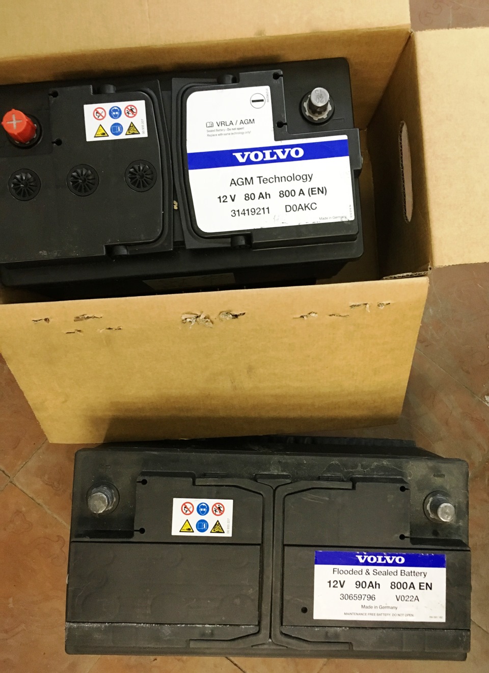 31419211 АКБ 800 А Volvo | Запчасти на DRIVE2