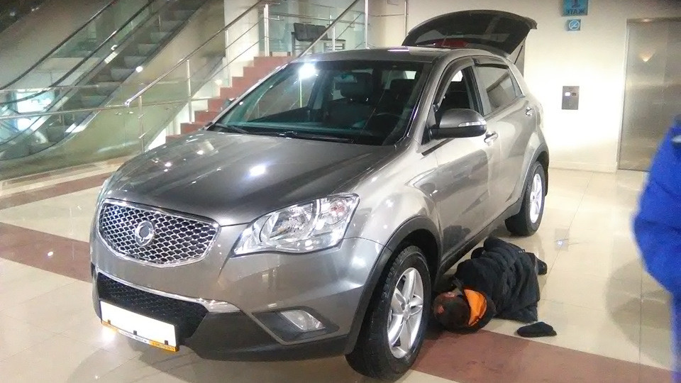 Болт крепления форсунки покинул чат… — SsangYong Actyon (2G), 2 л, 2013 ...