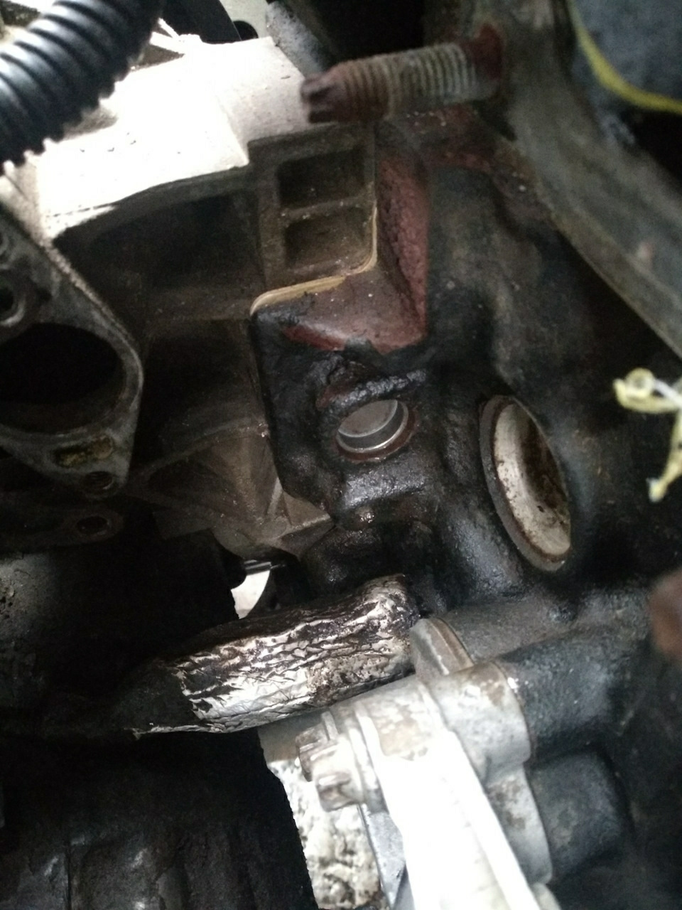 Избавление от всех уплотнительных колец теплообменника — Opel Astra H ...