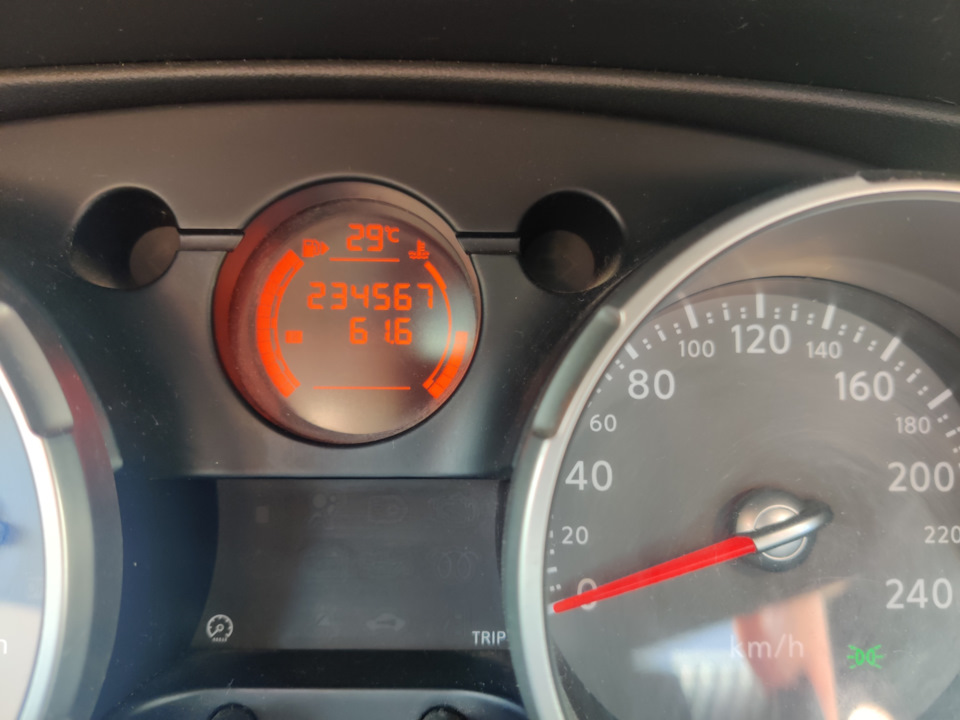 Пробег — Nissan Qashqai (1G), 1,5 л, 2009 года | наблюдение | DRIVE2