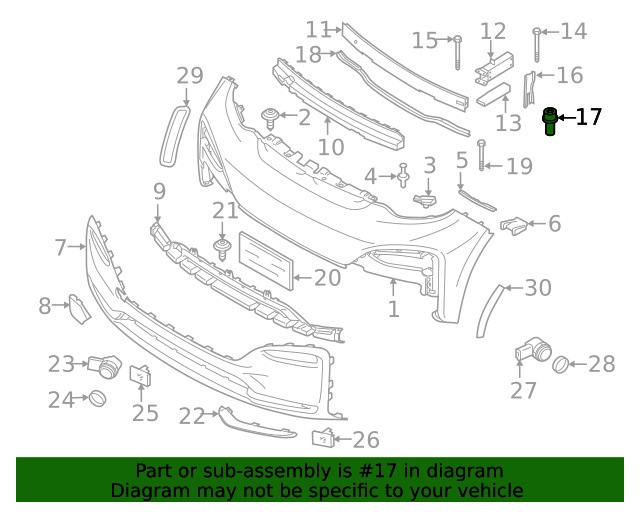 07119904589 Болт M6x35 с шестигранной головой и шайбой BMW | Запчасти ...