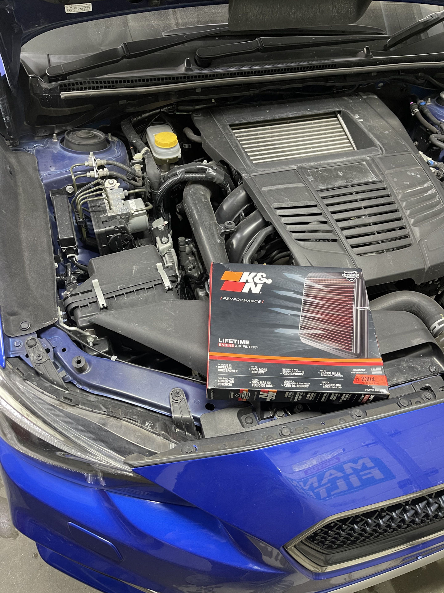 K&N LifeTime Air Filter — Subaru Levorg (VM), 2 л, 2017 года | тюнинг ...