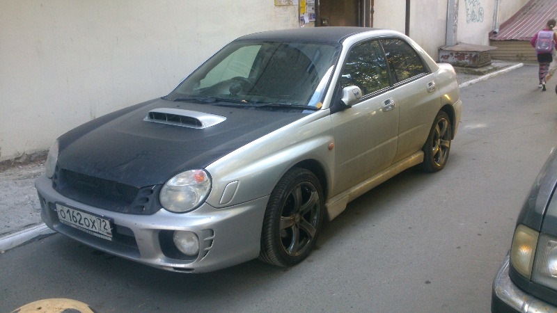 Subaru Impreza WRX (GD/GG) 2.0 бензиновый 2000 | 2.0 Турбо Лупарь на DRIVE2