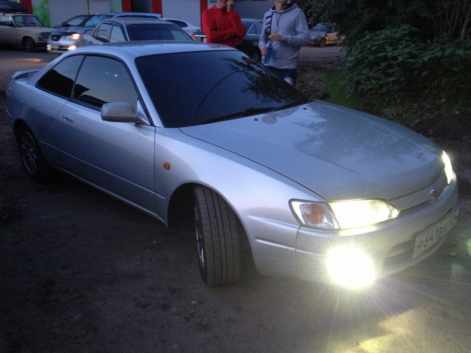 вечерние фото — Toyota Corolla Levin (AE110/111), 1,5 л, 2000 года ...