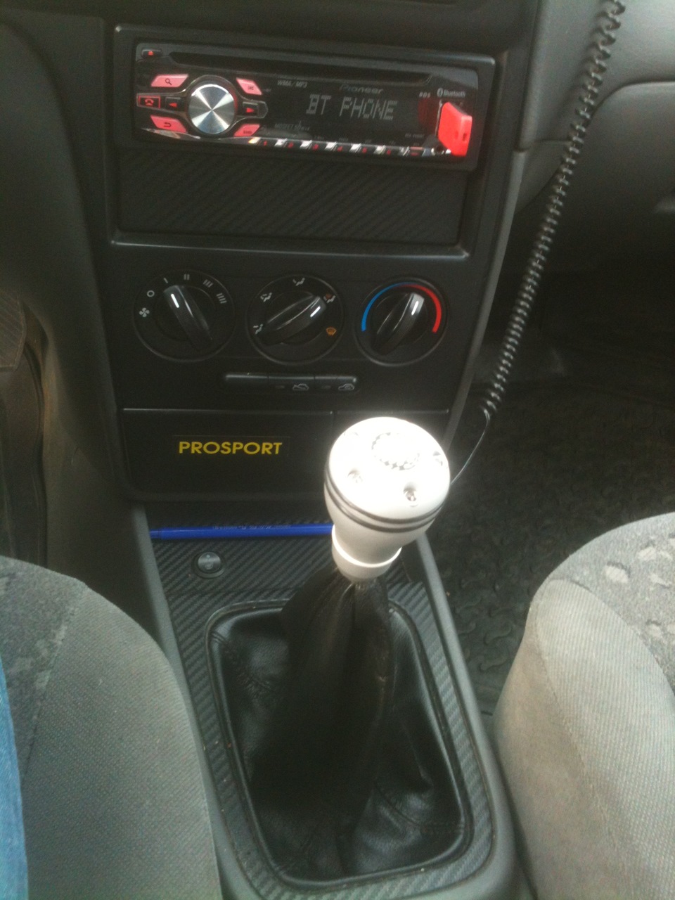 ручка КПП от PRO SPORT — KIA Spectra, 1,6 л, 2011 года | стайлинг | DRIVE2