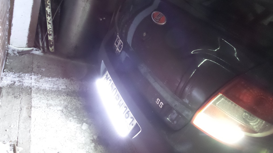 LED НА ЗАДНИЙ ХОД — Lada Гранта, 1,6 л, 2012 года | электроника | DRIVE2