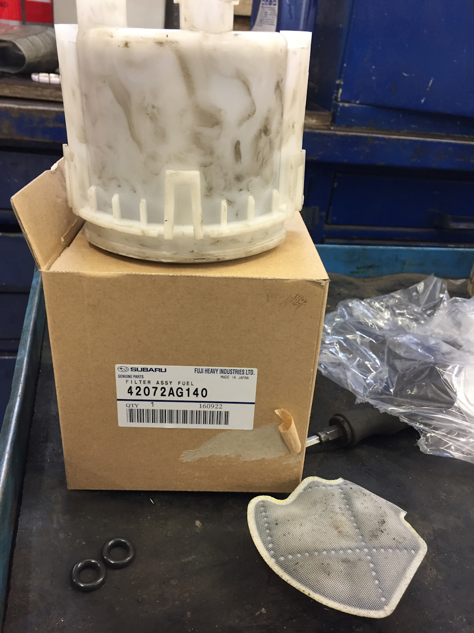 42072AG140 ФИЛЬТР ТОПЛИВНЫЙ OEM SUBARU | Запчасти на DRIVE2