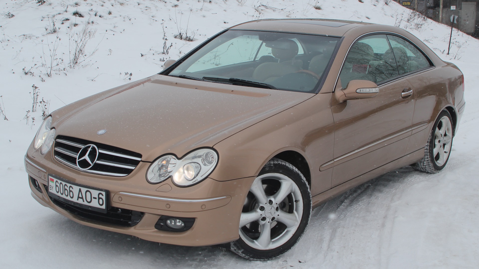 Mercedes-Benz CLK (W209) 3.2 бензиновый 2005 | Designo Havanna на DRIVE2