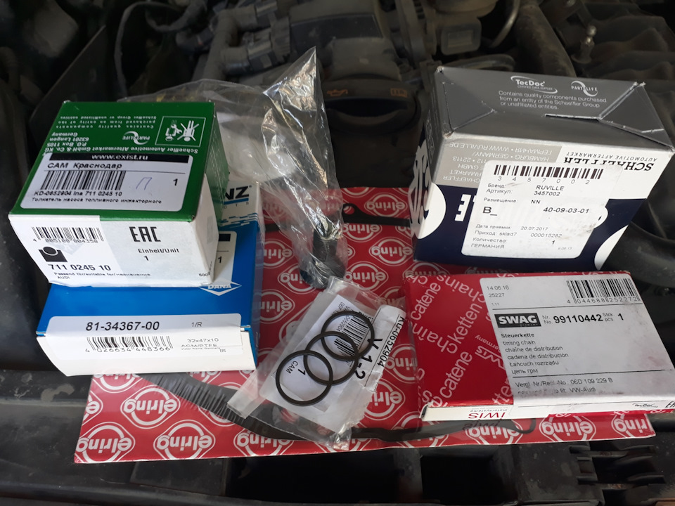 Большое ТО — Audi A4 (B7), 2 л, 2007 года | плановое ТО | DRIVE2