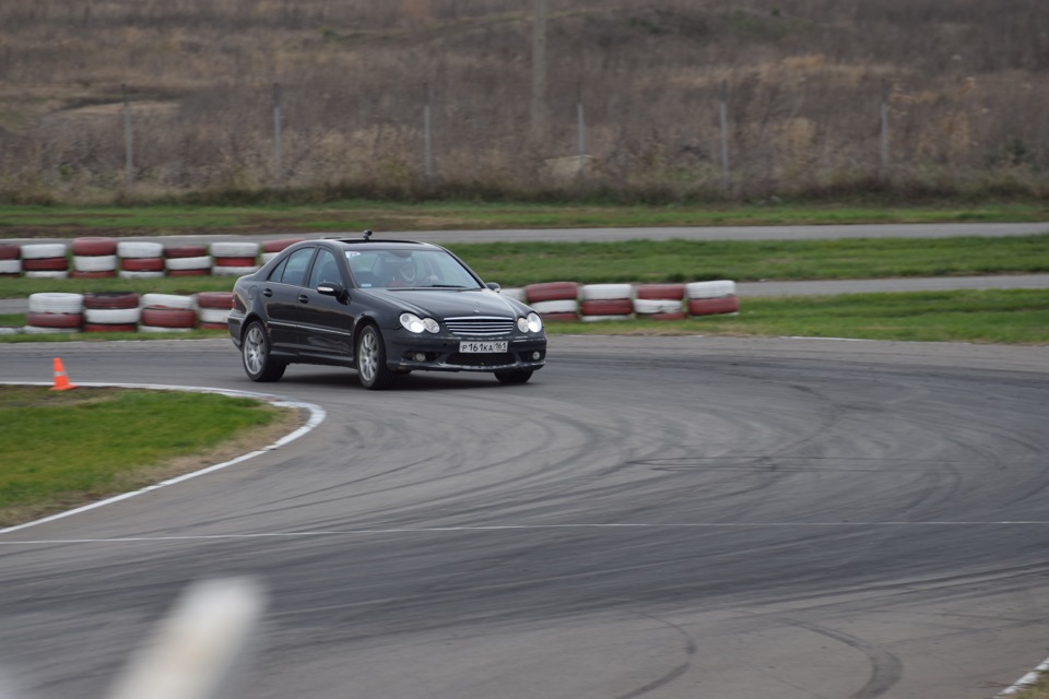 TIME ATTACK BATTLE KKFA 2015 Усть-Лабинск 22 ноября — Mercedes-Benz C 55 AMG (W203), 5,4 л, 2005 ...