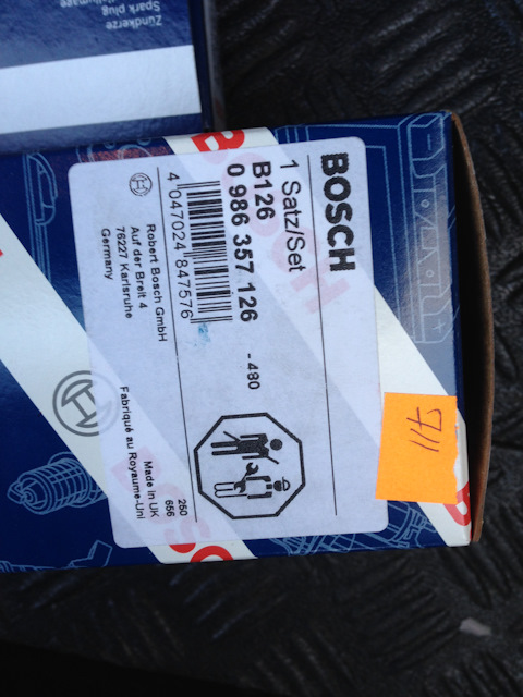 0986357126 Комплект высоковольтных проводов BOSCH | Запчасти на DRIVE2