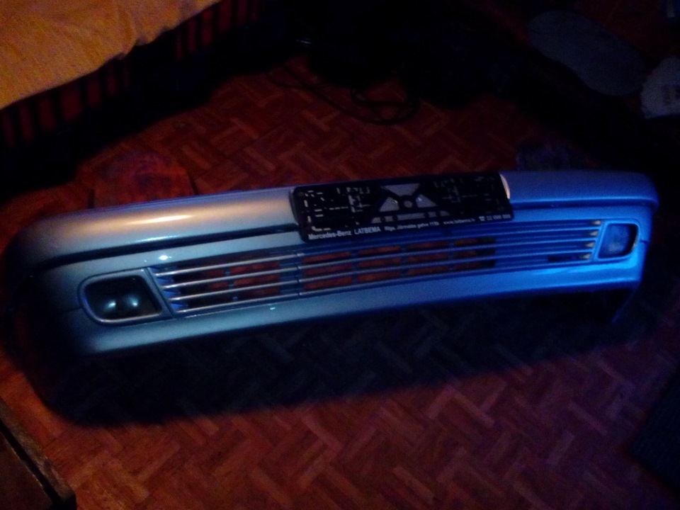 бампер — Mercedes-Benz E-Class (W210), 3 л, 1998 года | кузовной ремонт ...