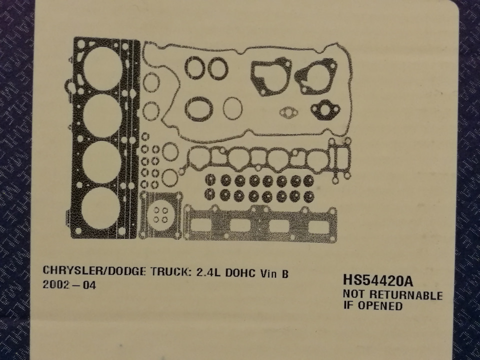 Подготовился к ремонту. — Dodge Caravan IV, 2,4 л, 2004 года | запчасти ...