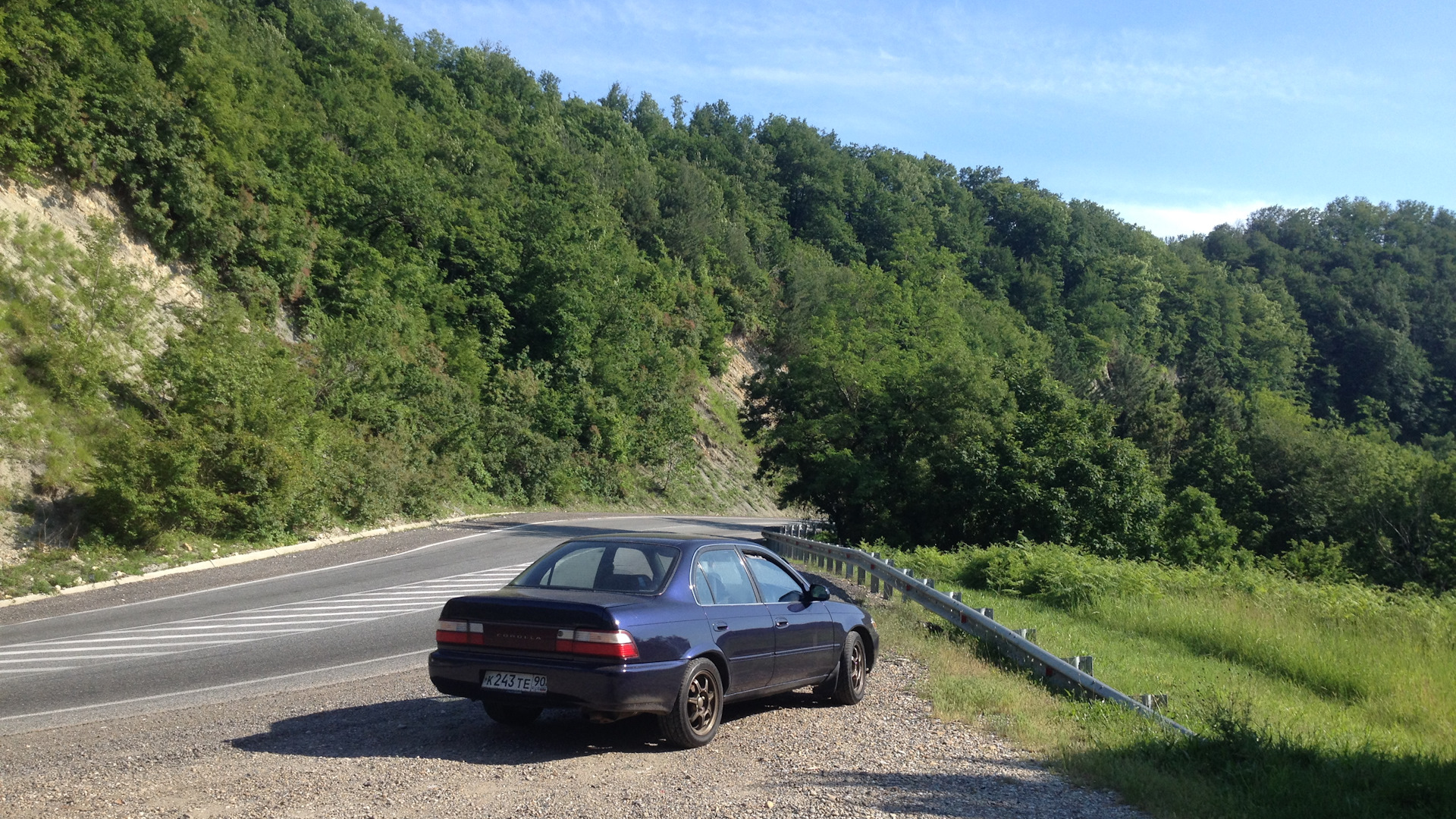 Toyota Corolla (100) 1.6 бензиновый 1994 | AE104 FullTime 4WD на DRIVE2