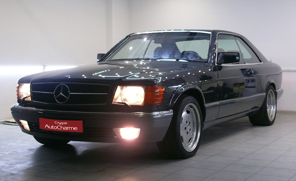 И снова поработали с умопомрачительной "классикой": Mercedes-Benz ...