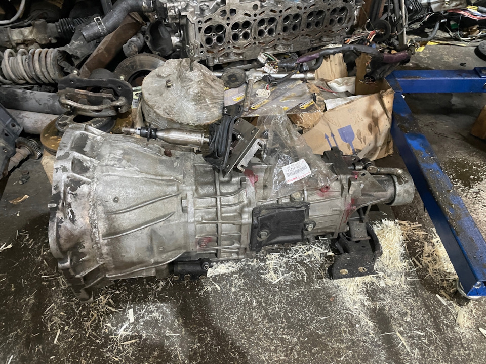 Покупка и установка МКПП RA62+R154 — Toyota Crown (S150), 3 л, 1996 ...