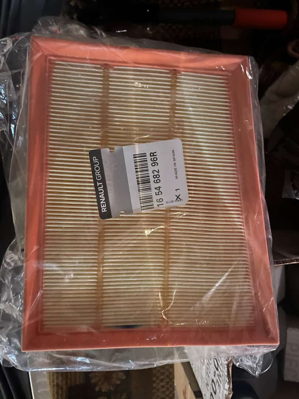 165468296R Фильтр возд RENAULT | Запчасти на DRIVE2