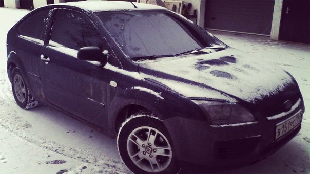 Тонировка — Ford Focus Hatchback II, 1,6 л, 2007 года | аксессуары | DRIVE2