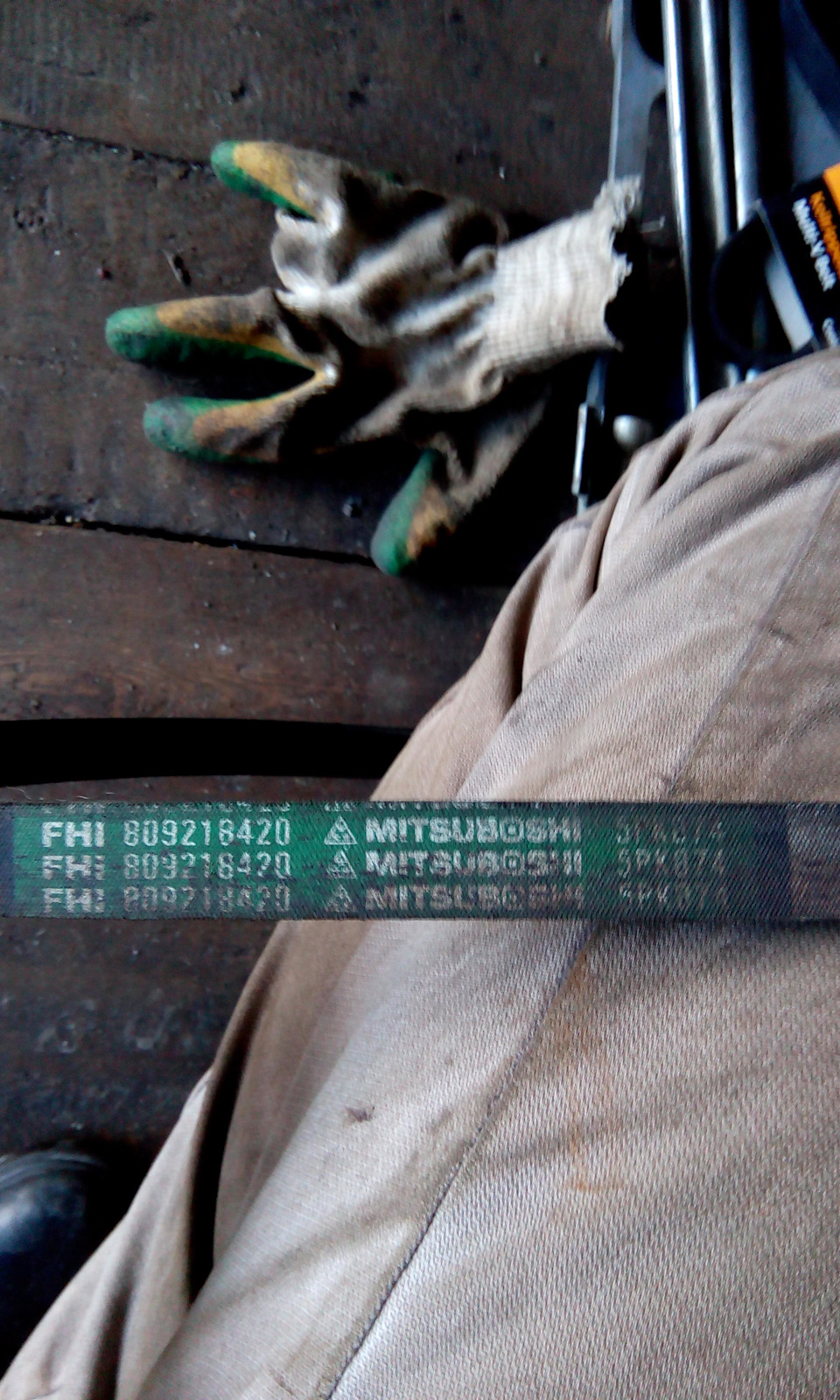 809218420 Поликлиновый ремень. Число ручьев 5 SUBARU | Запчасти на DRIVE2