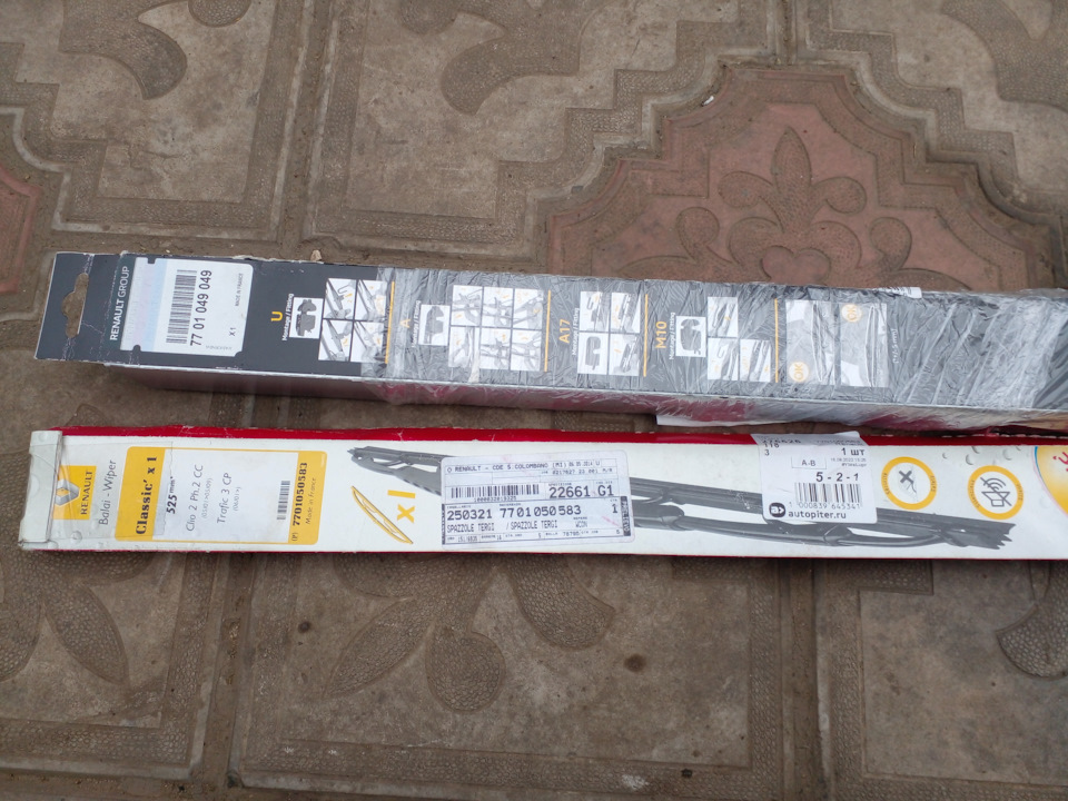 7701050583 Щетка стеклоочистителя RENAULT | Запчасти на DRIVE2