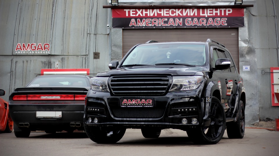 Замена проставок на Toyota Land Cruiser 200 — AMGAR на DRIVE2