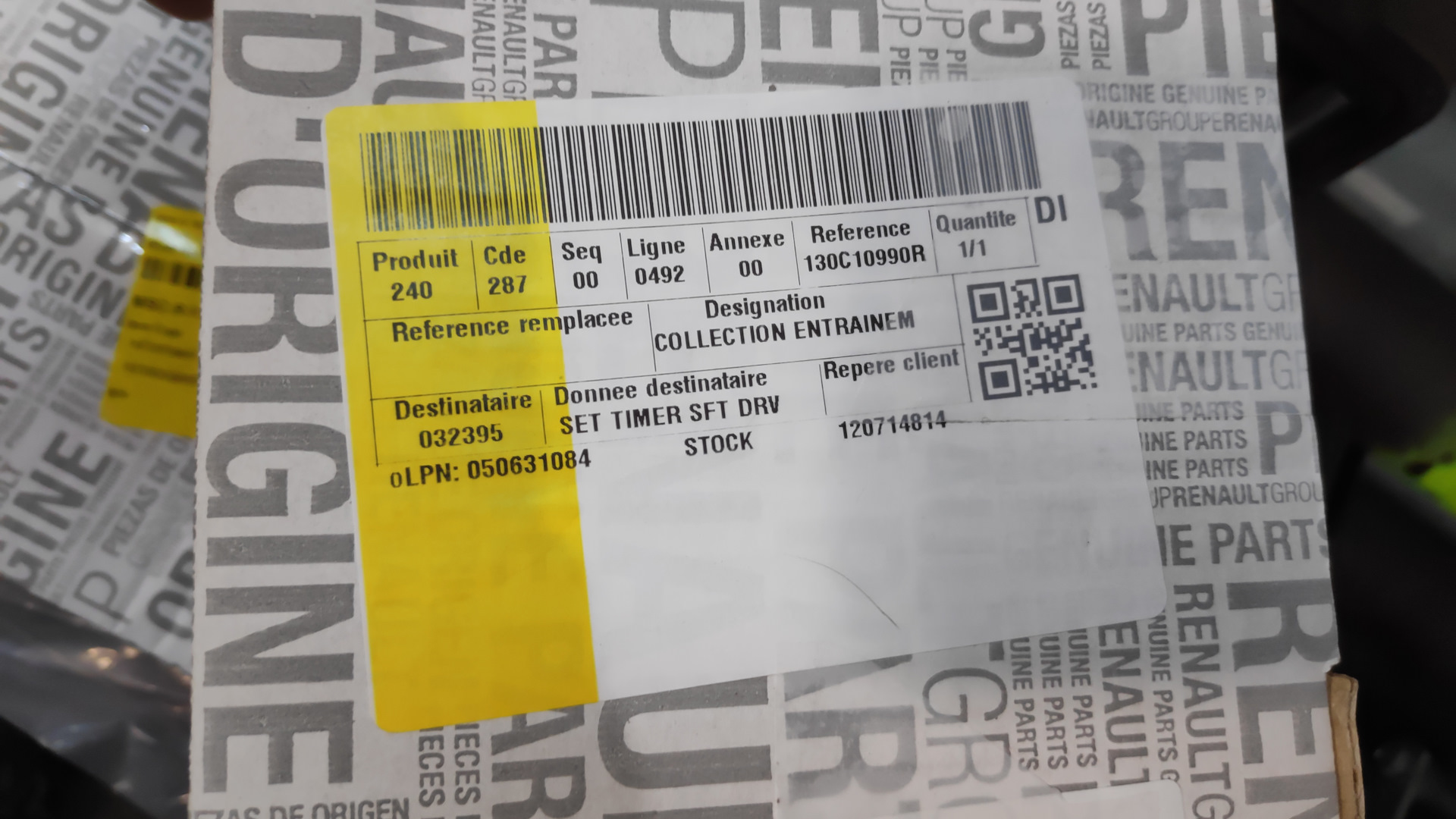 Замена теплообменника и цепи ГРМ R9M452 — Renault Espace (5G), 1,6 л ...