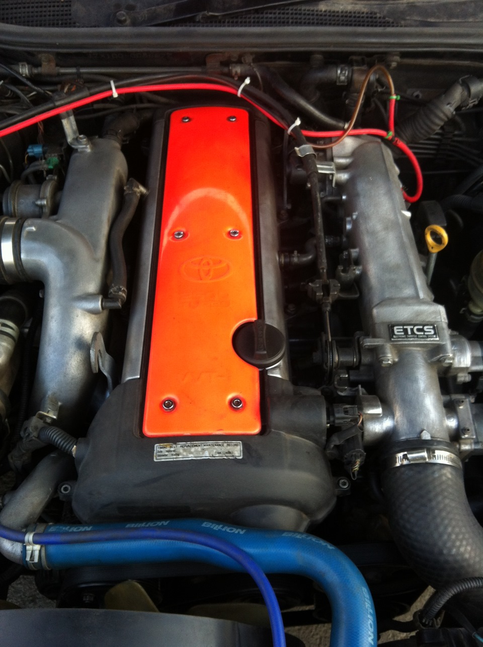 Крышка Weld красная — Toyota Chaser (100), 2,5 л, 1998 года | другое ...