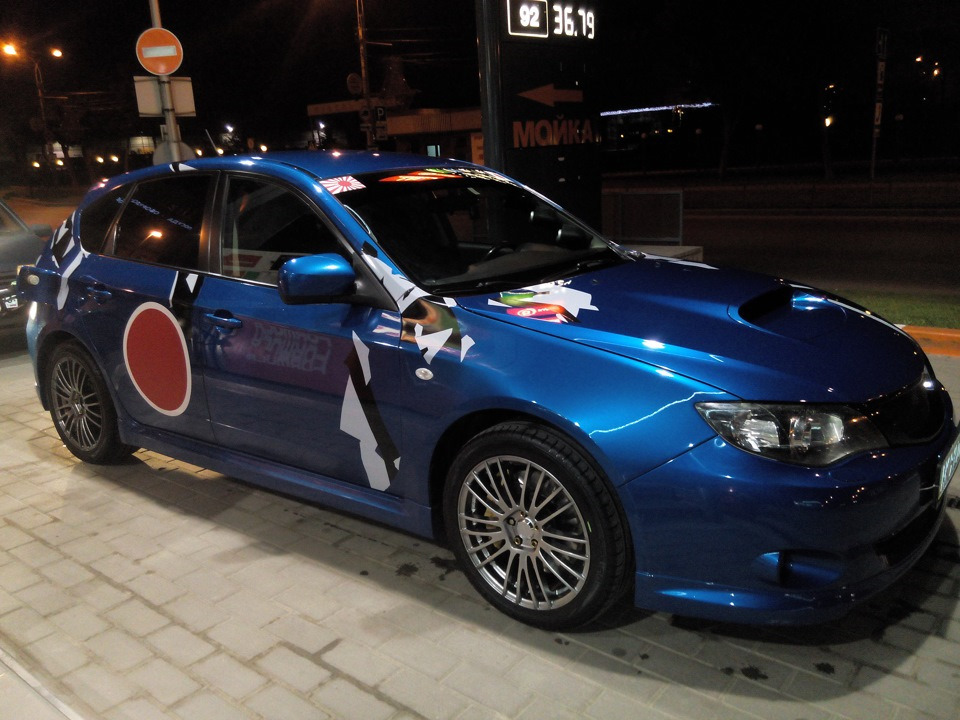 Скоро меняем имидж! — Subaru Impreza WRX (GH/GE/GV/GR), 2,5 л, 2008 ...
