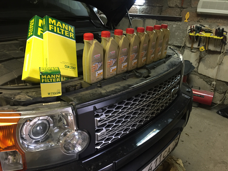 ТО — Land Rover Discovery III, 4,4 л, 2008 года | своими руками | DRIVE2