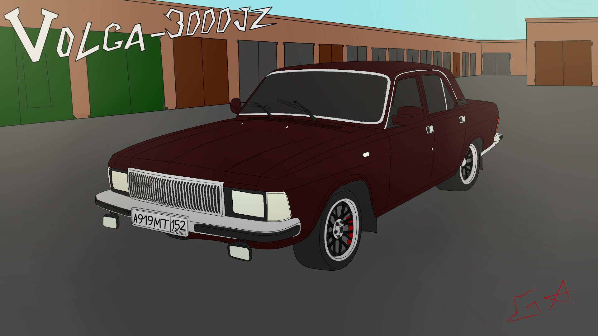 ГАЗ 3102 2.5 бензиновый 2001 | 02, Volga-3000 на DRIVE2