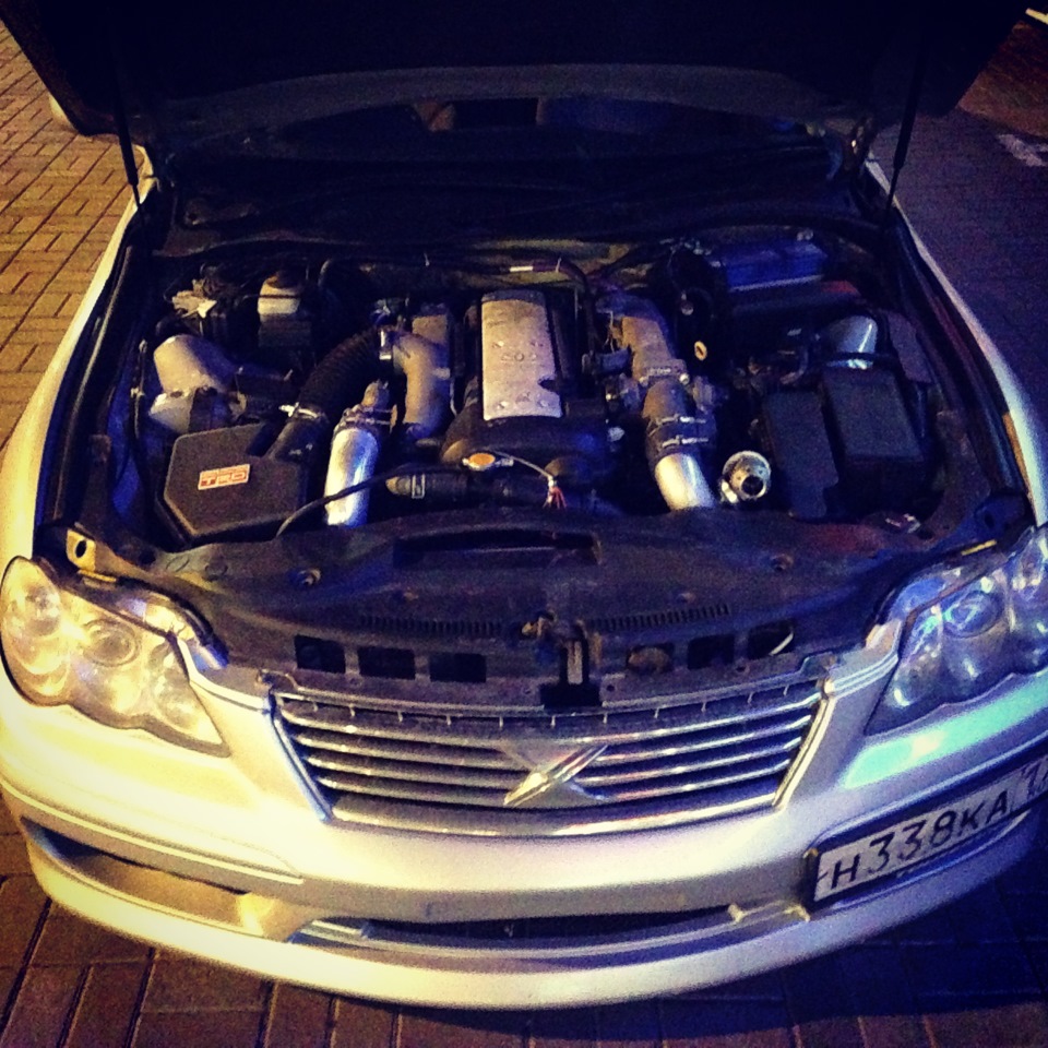 Следим за новым проектом. Турбо X — Toyota Mark X (GRX120), 2,5 л, 2005 ...