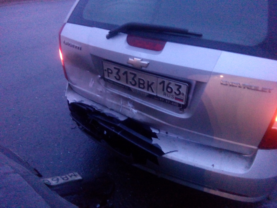 Опять двадцать пять… — Chevrolet Lacetti SW, 1,6 л, 2011 года | ДТП ...