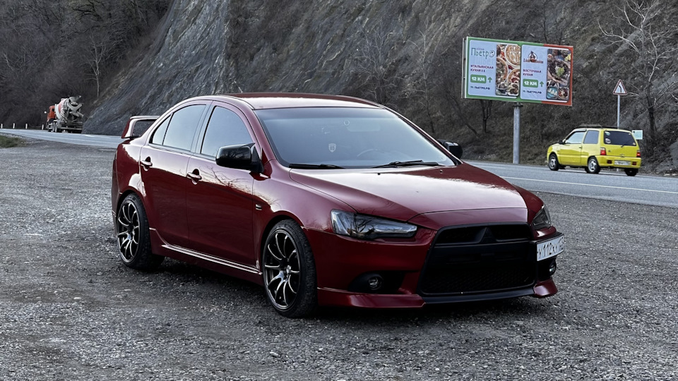 Mitsubishi Lancer X 1.8 бензиновый 2008 | Deadpool на DRIVE2