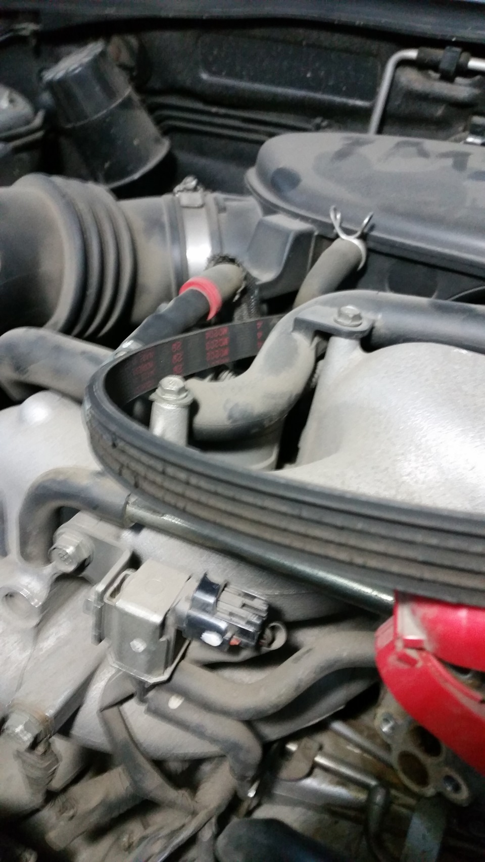 Почистил ЕGR. Поменял ремень генератора. — Subaru Legacy (BL/BP), 2 л ...