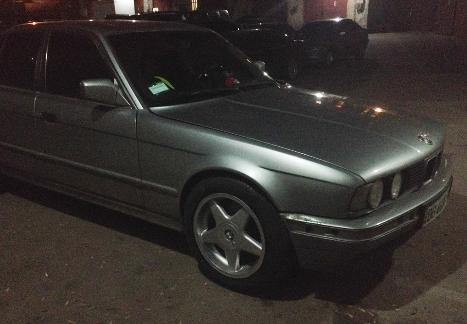 Новые дисочки и резина — BMW 5 series (E34), 2 л, 1989 года | шины | DRIVE2
