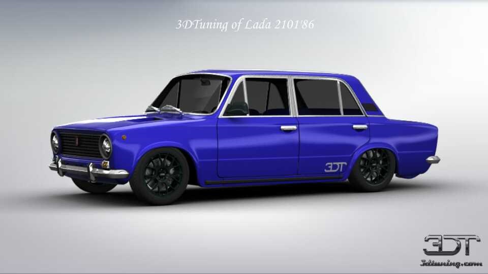 3D Tuning =BlueDream= — Lada 21013, 1,6 л, 1980 года | тюнинг | DRIVE2