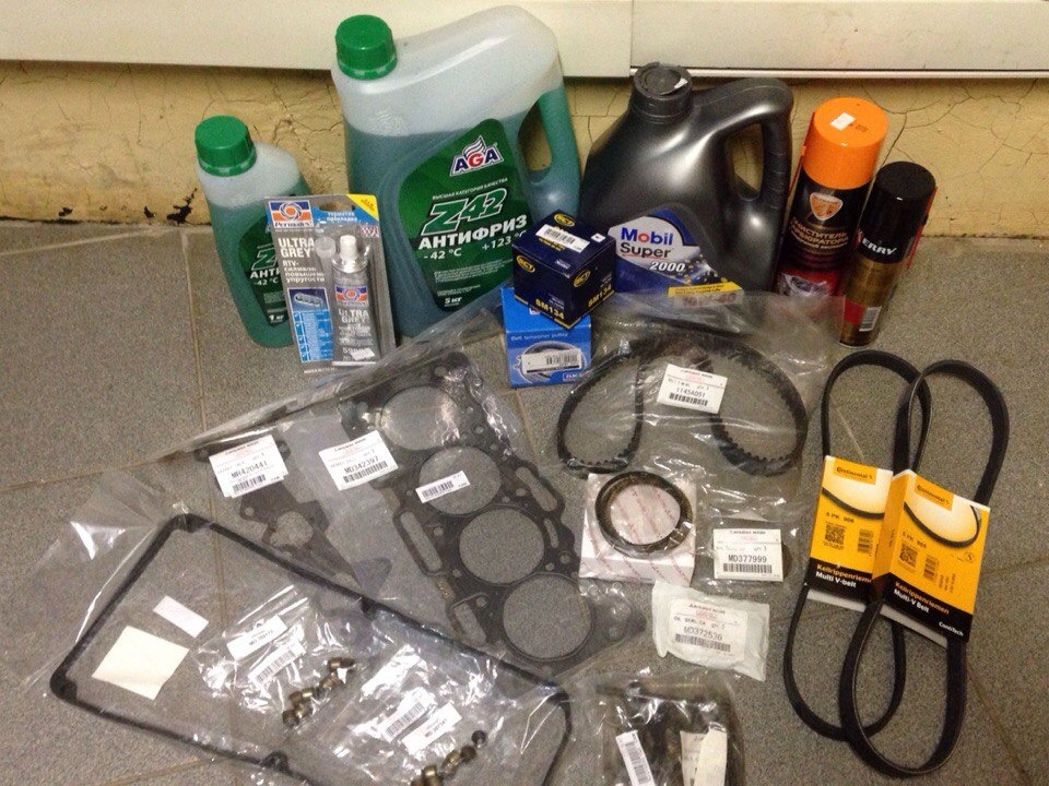 Переборка ДВС 4G18 — Mitsubishi Lancer IX, 1,6 л, 2006 года | поломка ...